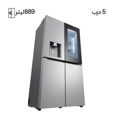 قیمت یخچال ال جی X39 + خرید یخچال ال جی 34 فوت اصل کره رنگ سیلور GR ...