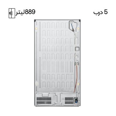 قیمت یخچال ال جی X39 + خرید یخچال ال جی 34 فوت اصل کره رنگ سیلور GR ...